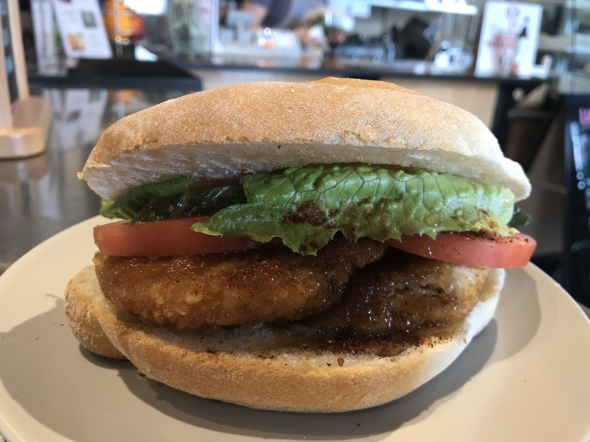 Lunch Special ~ HOT HONEY CHICKEN SANDWICH!!! - Cafe Java