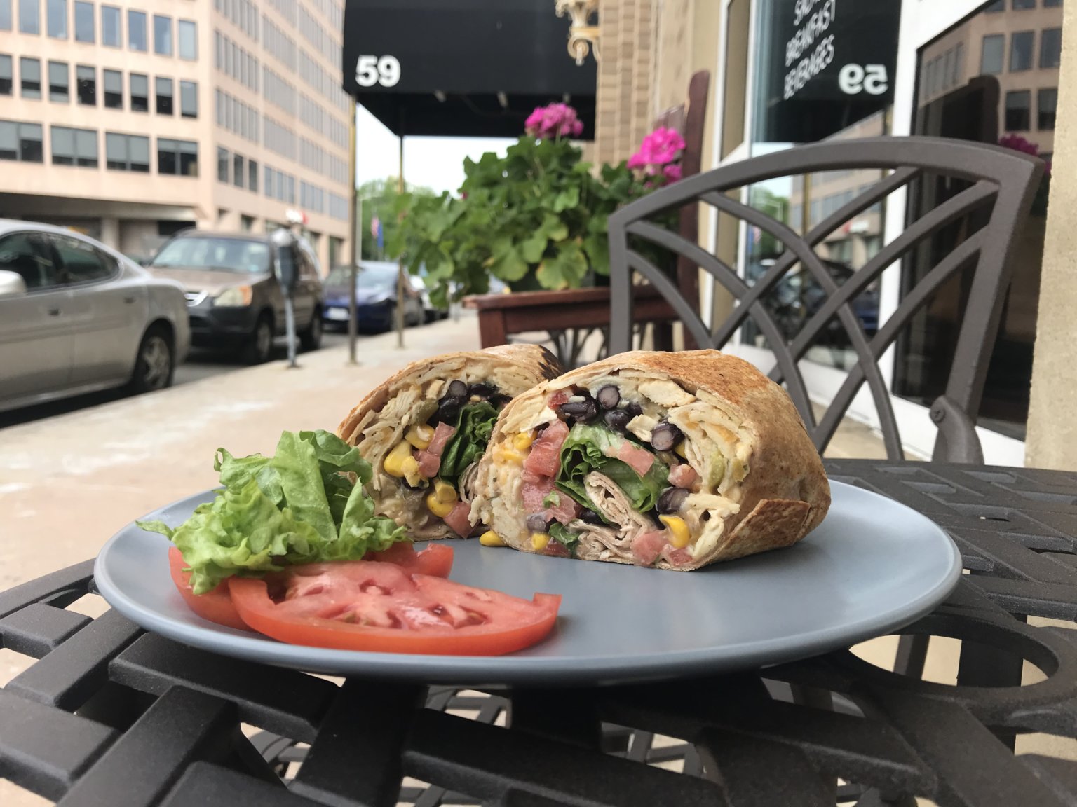 Lunch Special ~ King Ranch Chicken Wrap! - Cafe Java