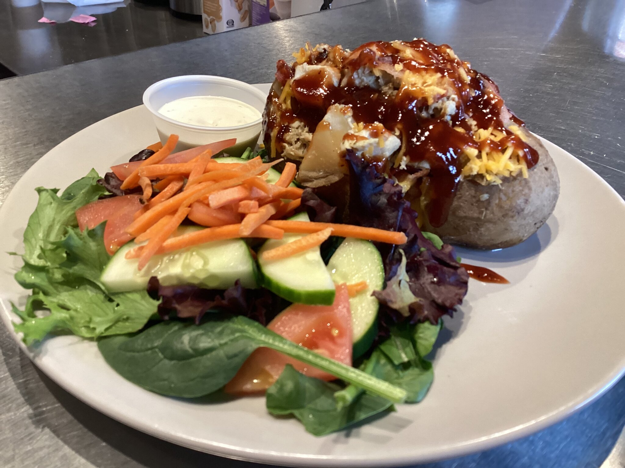 Lunch Special - Loaded Baked Potato!!! - Cafe Java